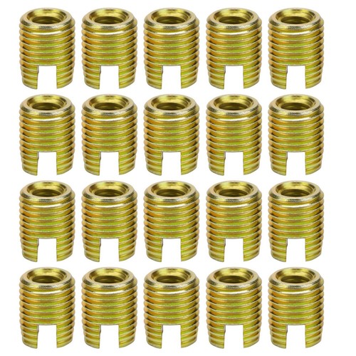 20Pcs 302 Carbon Steel Self Tapping Thread Insert Accessories M8x1.25 ...