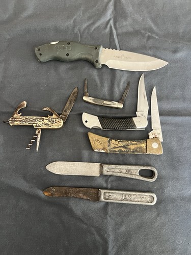 Lot of 7 Vintage Collectible Knives | eBay