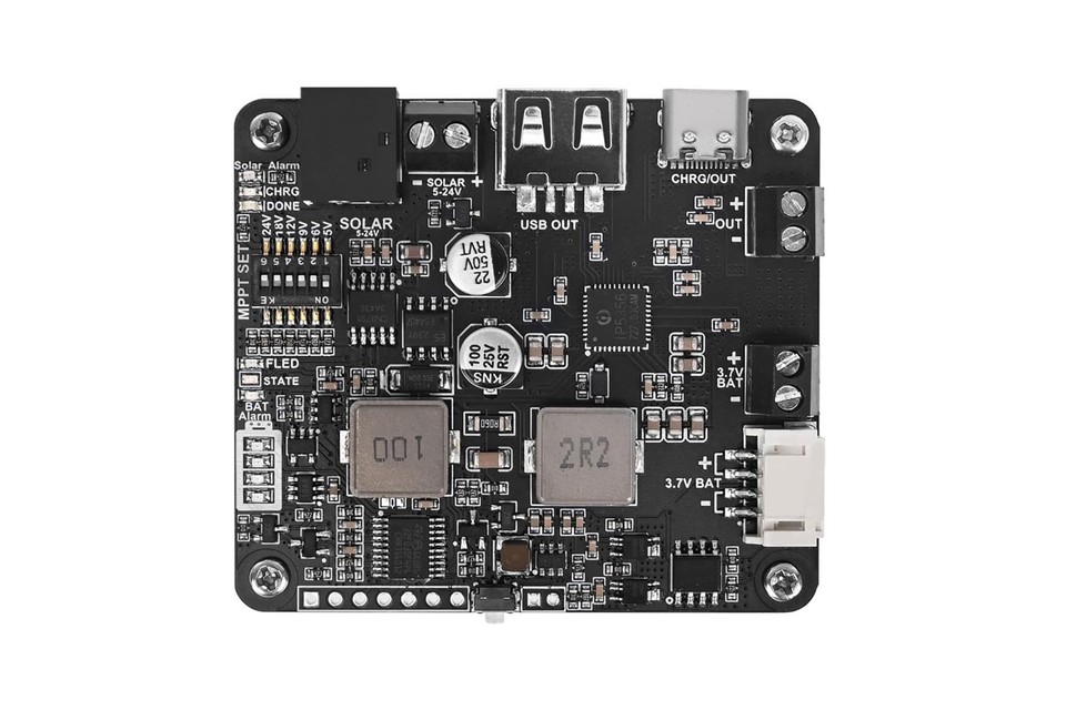 5V-24V Solar Power Management Module with MPPT, Type-C Power Adapter ...