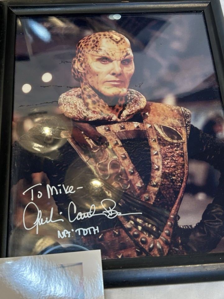 Babylon 5 Signed Photo Lot Collection of 8 Actors Personalized To Mike ...
