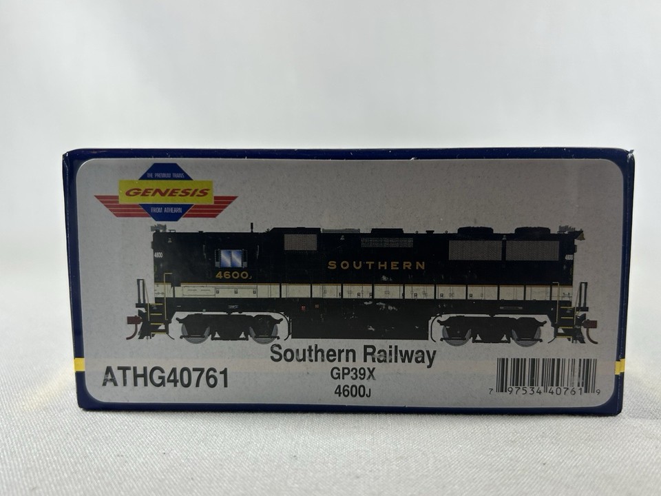 HO Athearn Genesis DCC Ready Southern Railway GP39X #4600J Brand New | eBay