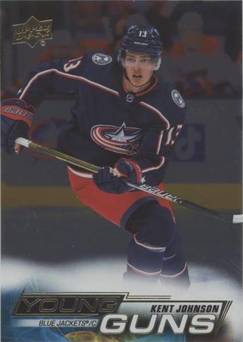 2022-23 Upper Deck Series 1 - Young Guns Silver Foil #209 Kent Johnson ...