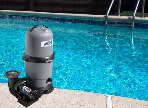 Waterway Clearwater II Cartridge 44 GPM Above Ground Swimming Pool ...