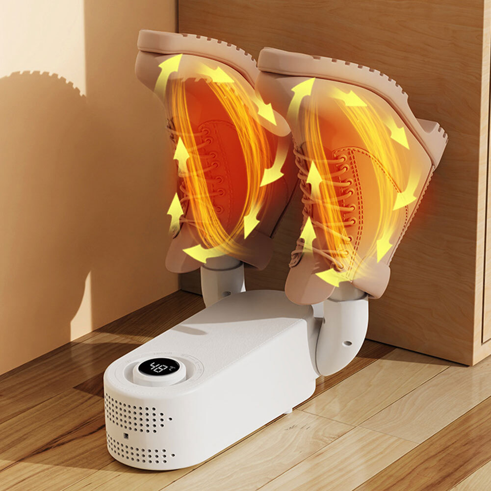 Foldable Shoe Dryer Smart Drying Dehumidifier Auto-Off for Boots ...
