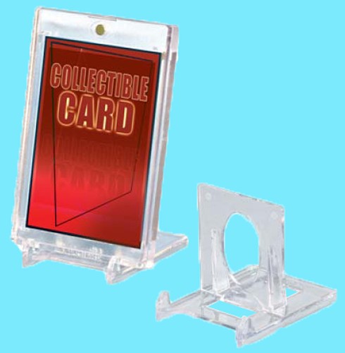 5 Ultra Pro 2-PIECE ADJUSTABLE STANDS Card Holder Display Sports ...