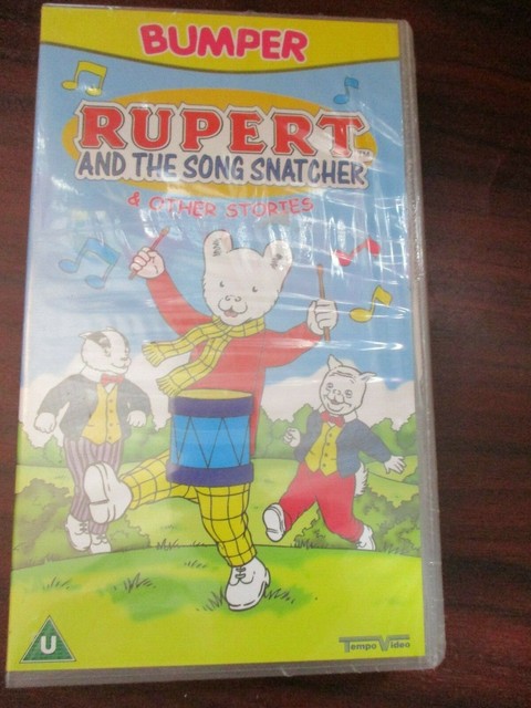 Rupert Bear - Rupert And The Song Snatcher And Other Stories (VHS, 2000 ...