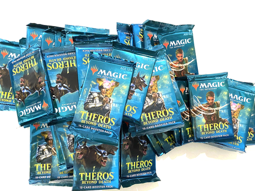 4 x Theros Beyond Death Booster Packets - 4 Sealed Packs in total mtg ...