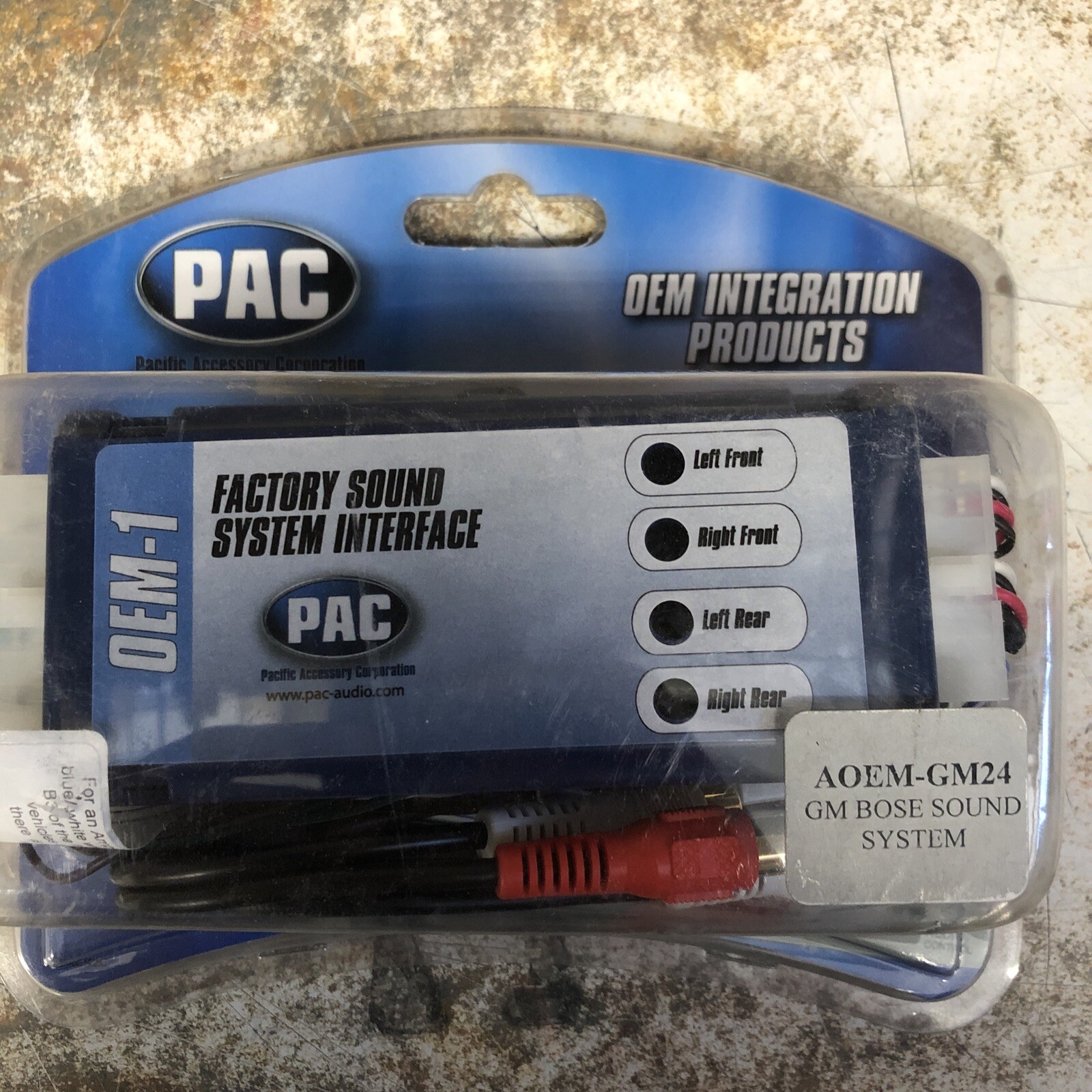 PAC AOEM-GM24 Factory Sound System Amplifier Integration Interface GM ...