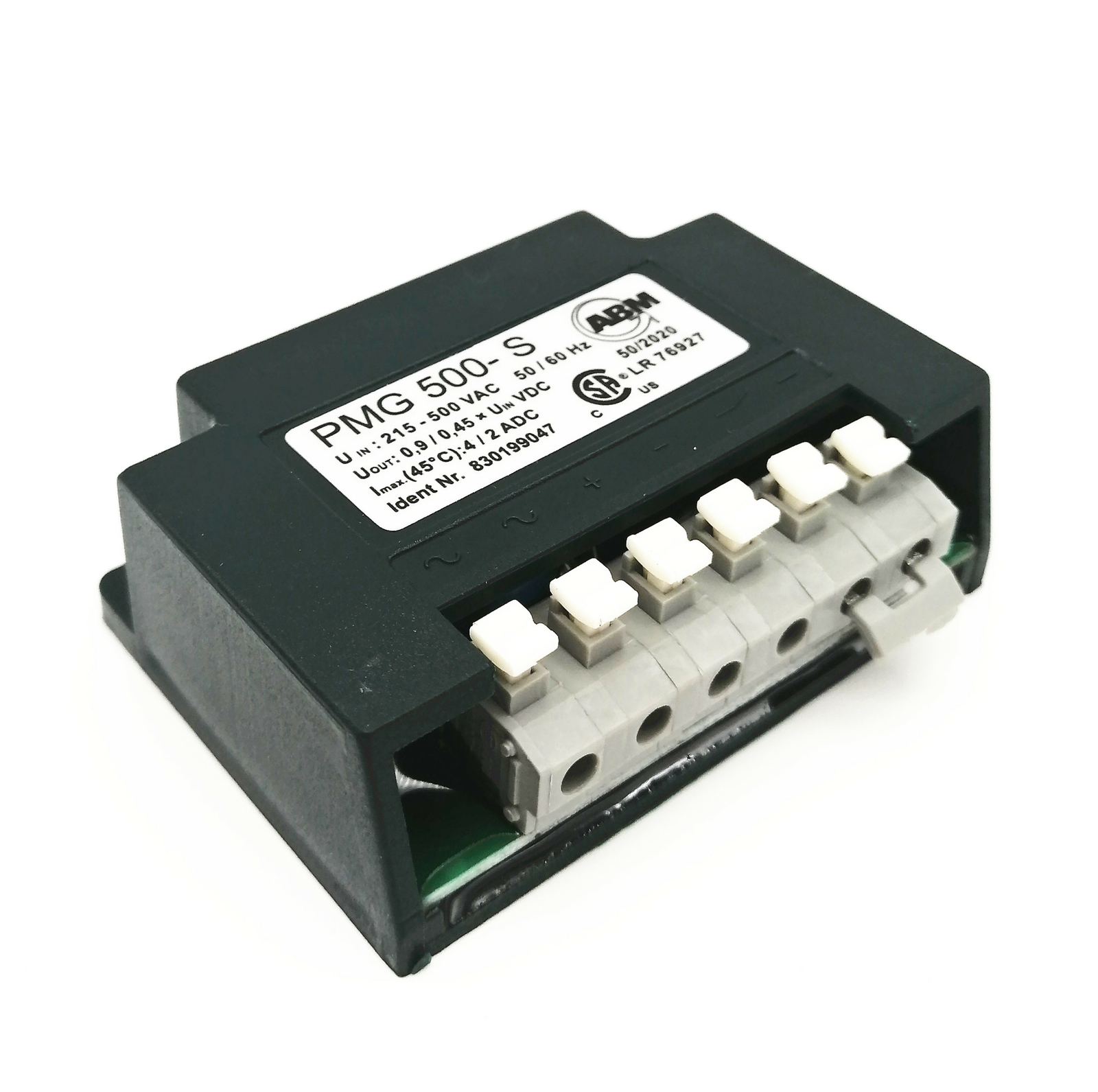 1pcs PMG 500-S ABM Uin:215V~500VAC Uout:0.9/0.45 x Uin VDC Motor Brake ...