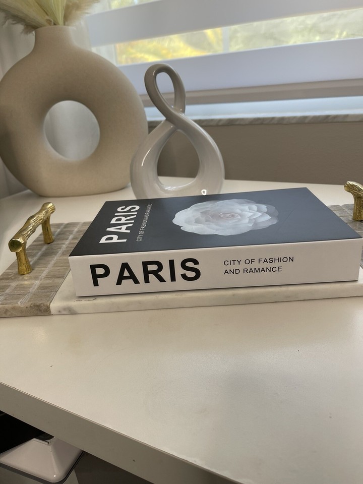 Faux Home Decor Display Book *Faux book for decor & Props NO Pages Home ...