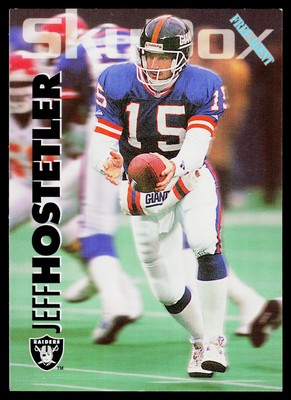 1993 SkyBox Impact #161 Jeff Hostetler | eBay