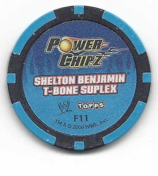 2016 Topps WWE Power Chipz Europe Series 5 - Shelton Benjamin T-Bone ...