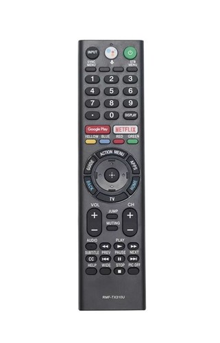 RMF-TX310U Voice Remote for Sony Bravia TV XBR-49X800G XBR-43X800G XBR ...