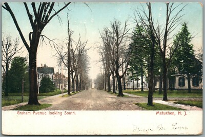 METUCHEN NJ GRAHAM AVENUE ANTIQUE POSTCARD | eBay