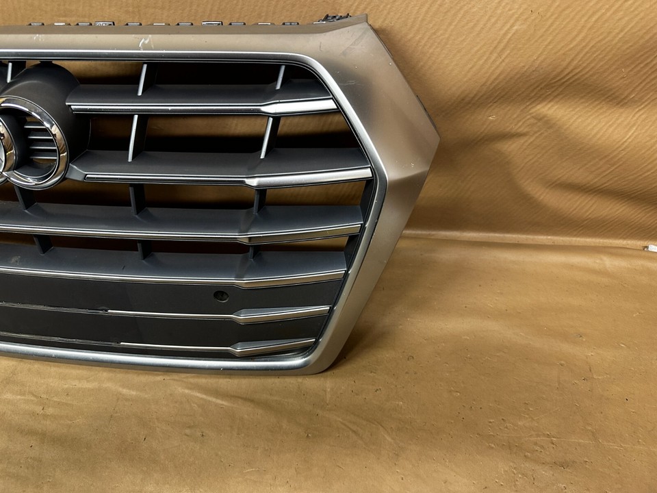 Audi Q5 Quattro S-Line Upper Grille 2018-2020 with Sensor Holes OEM ...