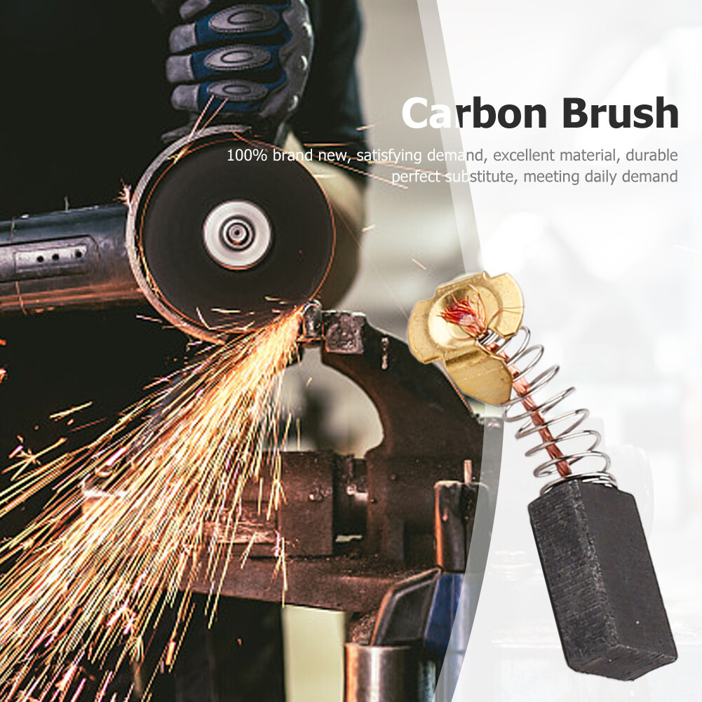 10pcs Carbon Brush Electric Hammer Angle Grinder Graphite Brush Power ...