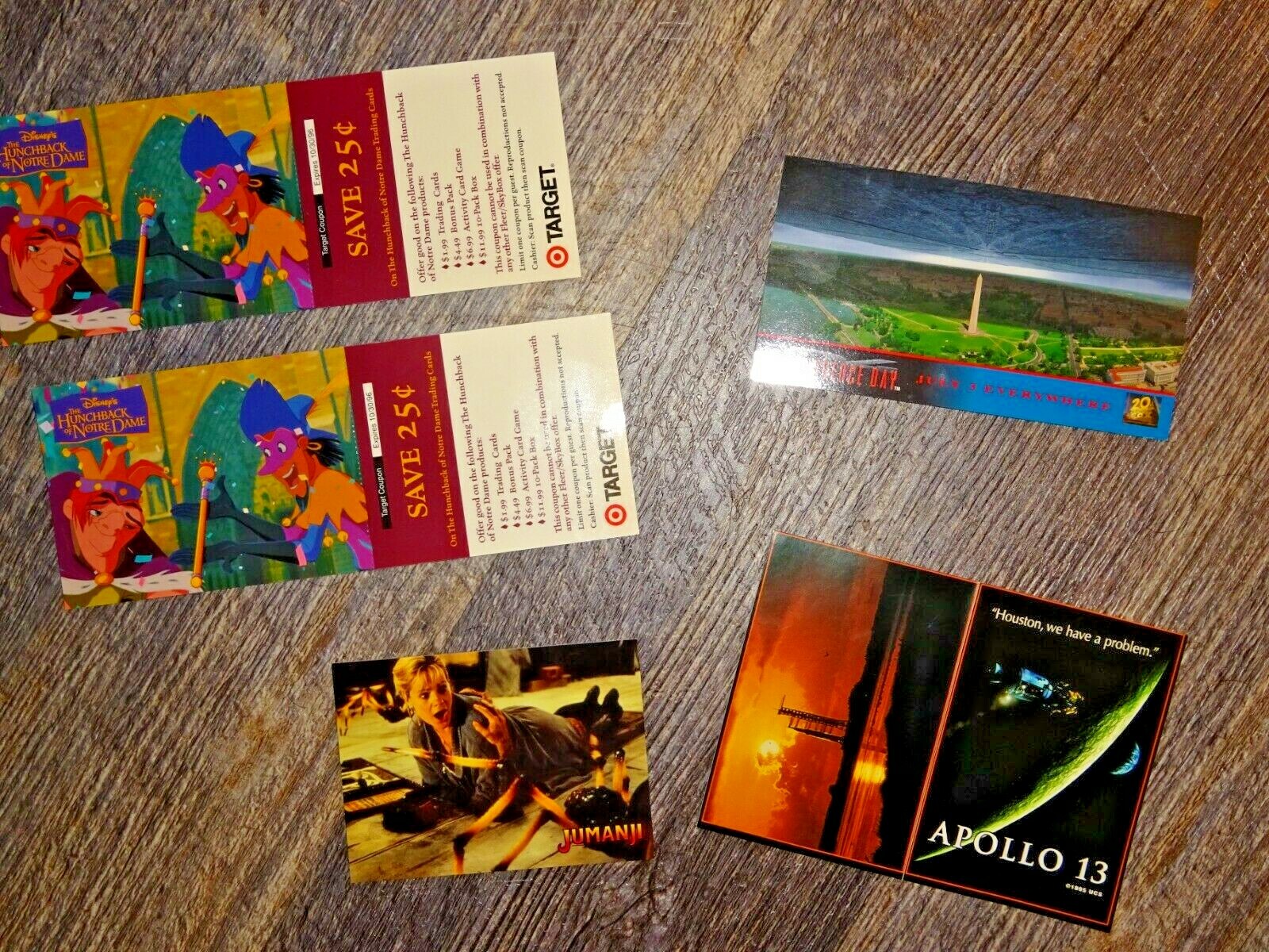 Lot Jumanji Movie Promo Card Target Exclusive 1995 Skybox Tri-Star | eBay