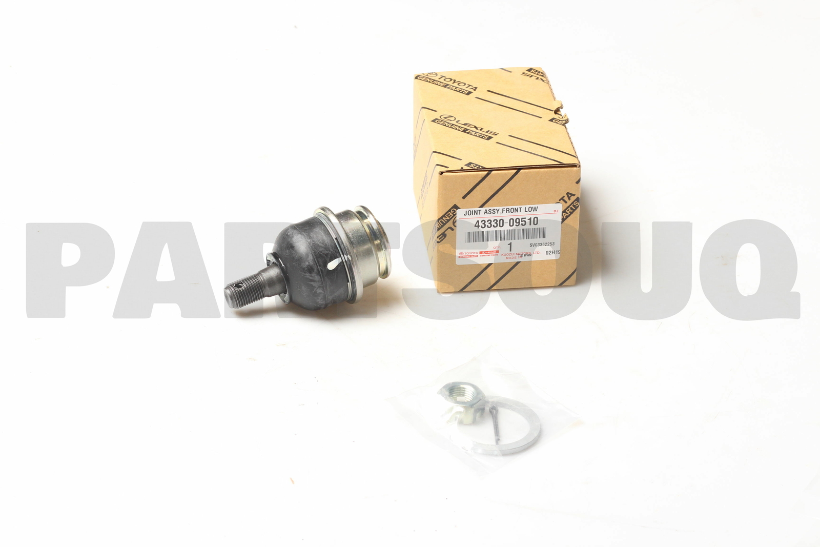 4333009510 Genuine Toyota JOINT ASSY, LOWER BALL, FRONT, RH/LH 43330 ...