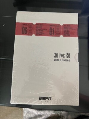 Espn Films 30 for 30: Volume 1 (DVD Box Set) NEW, Sealed | eBay