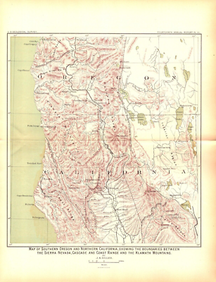 Mapa De California, Oregón Oregon County Map – Shown On Google Maps