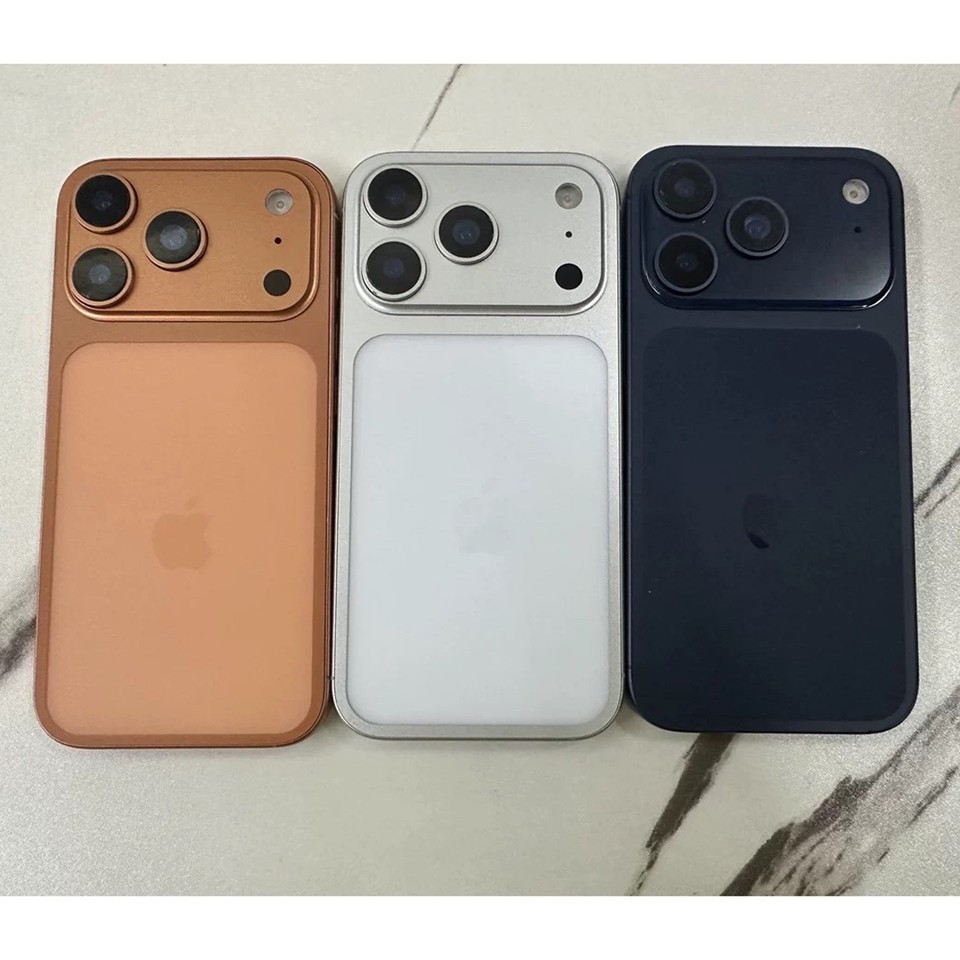 FAKE Dummy Display Deep Blue iPhone 17 Pro Max Cell Phones Toy Model ...