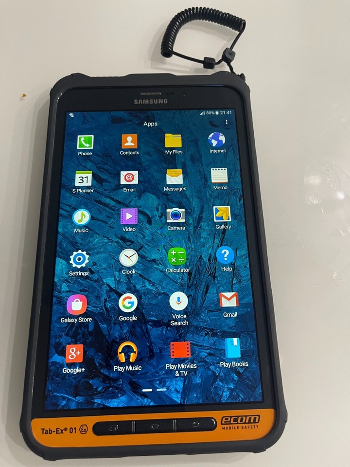 Ecom Tab- EX 01 D2 SM-T365 16GB 8'' Intrinsically safe Unlocked Wifi and 4G Lte | eBay