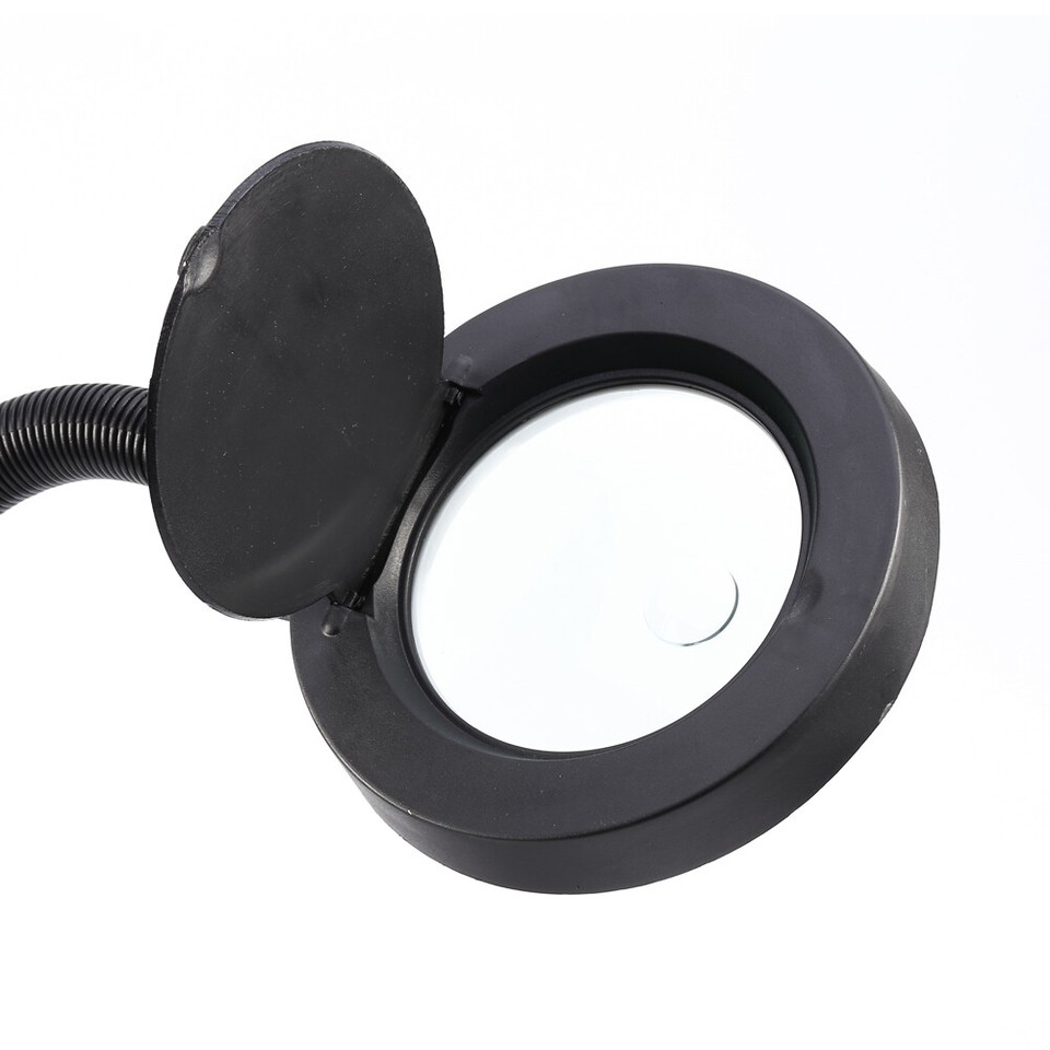 LED Desk Lamp With Magnifying Glass 5X 10X Magnifying Glass With Light ...