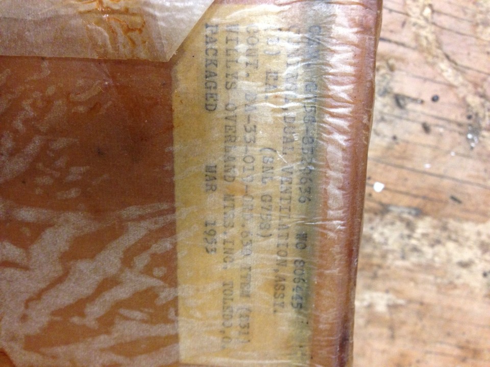 Jeep Willys M38 M38A1 Dual Fording Control Cable NOS G-740 G-758 | eBay