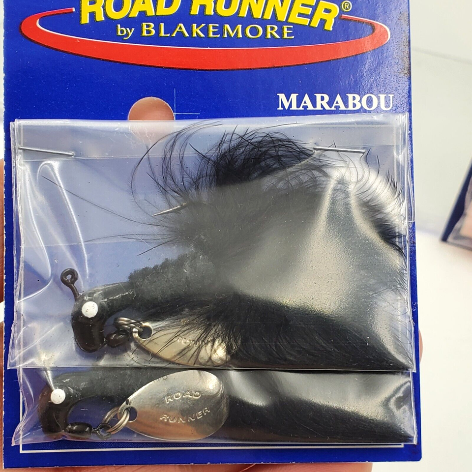 Blakemore Road Runner Marabou 1/8 Oz Jighead Jigs 2 Count Pack You ...
