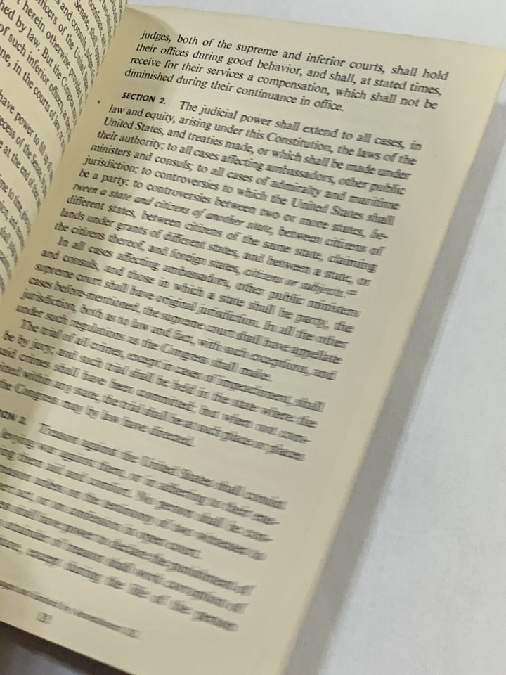 THE CONSTITUTION PREAMBLE MINI BOOK JOHN HANCOCK MUTUAL LIFE INSURANCE ...