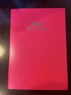 2024 Pink Monthly Planner Size 6.7in. X 9.5 In.- 32 Pages- NEW | eBay