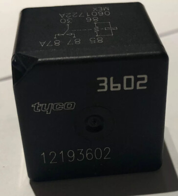 GM SIEMENS TYCO RELAY 12193602 3602 | eBay