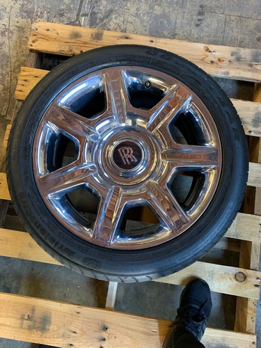 Factory Rolls Royce OEM Wheels and Tires Set of 4 Ghost, Dawn, Wraith ...