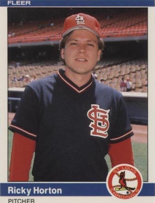 1984 Fleer Update - Ricky Horton #U-53 (RC) for sale online | eBay