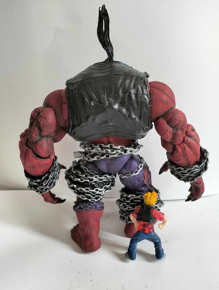 HUGE MASSIVE LEGENDARY HEROES RED BAF PITT FIGURE 11” With Timmy ...