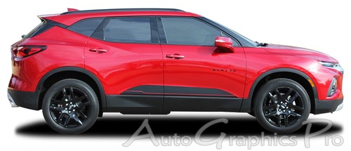2019-2024 Chevy Blazer Rocker Stripes BLAZE Body Side Decals 3M Vinyl ...