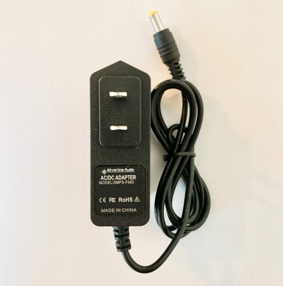 9V Power Adapter for Guitar Effects Pedal Center Negative 100ma/300mA ...