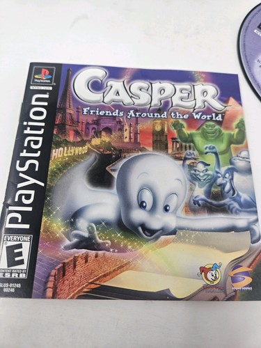 Casper: Friends Around the World (PlayStation 1 2000) PS1 Game Complete ...