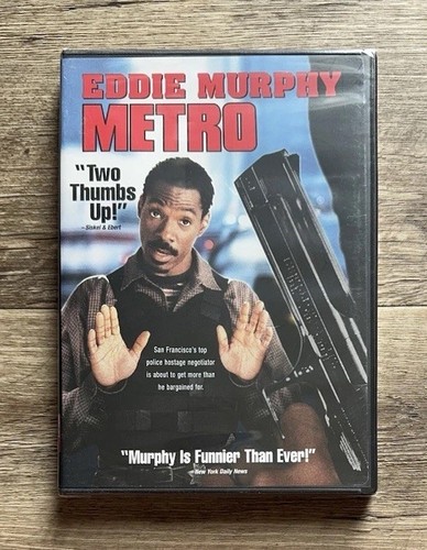 Metro DVD *Brand New, Factory Sealed* (1997) Eddie Murphy Rare OOP Fast ...