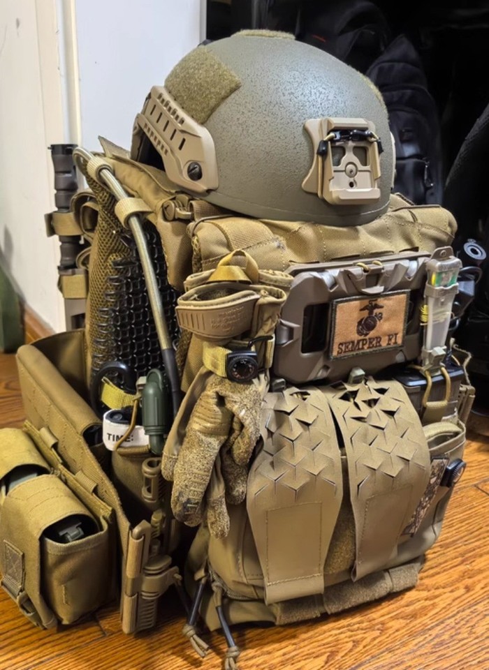 Tactical MICH2001 ECH High Cut Fiberglass Combat Action Protective ...