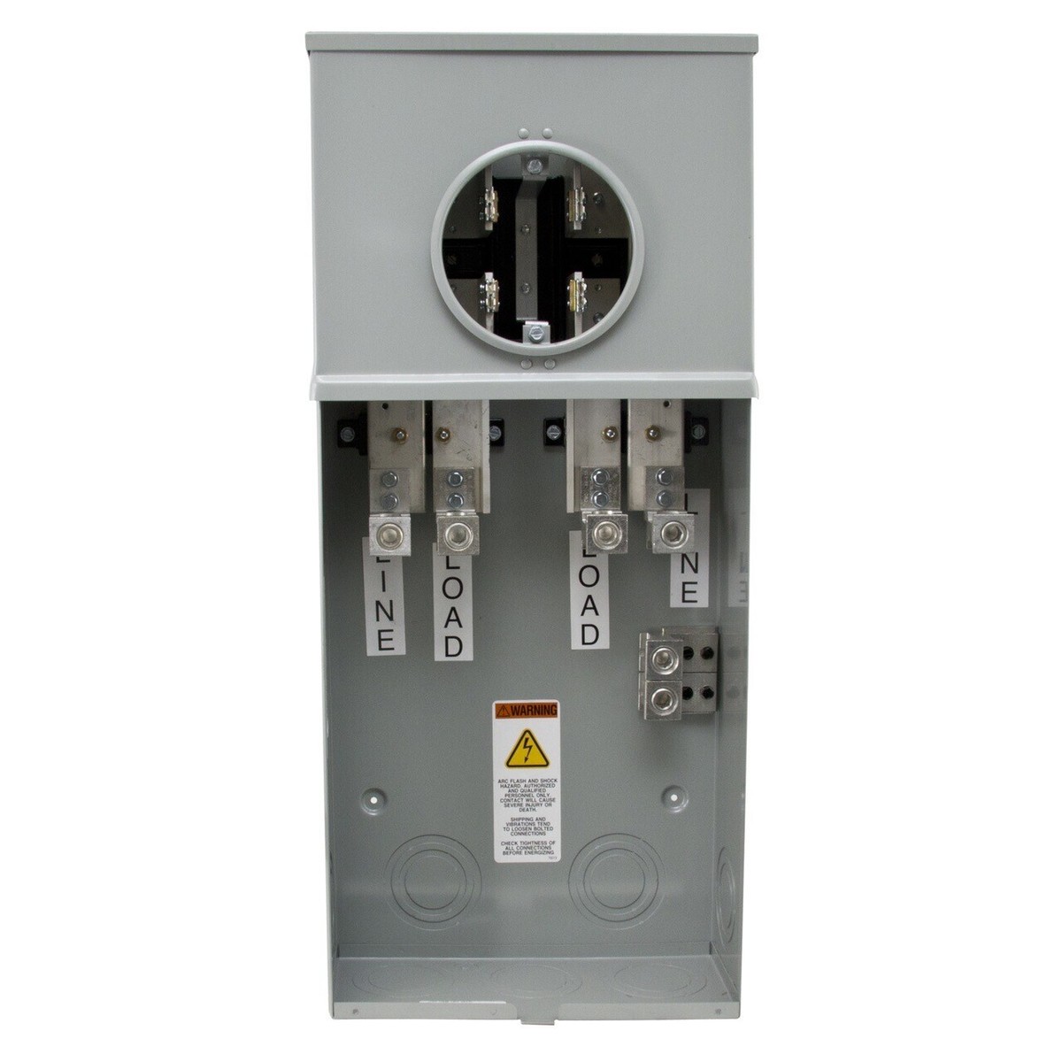 320 Meter Socket With Breakers