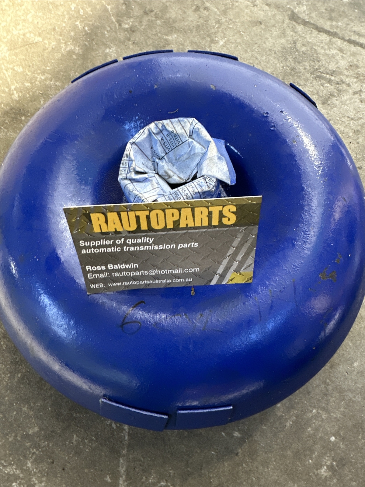 6 CYLINDER TRIMATIC POWERGLIDE AUTOMATIC TRANSMISSION TORQUE CONVERTER ...