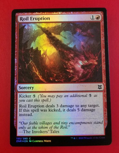 1x Roil Eruption | FOIL | Zendikar Rising | MTG Magic Cards | eBay