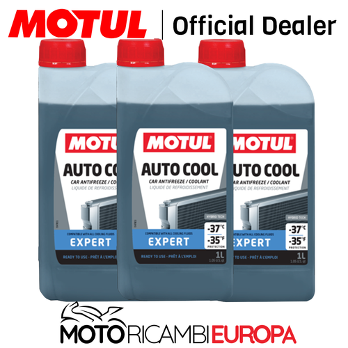 3 LT LITRES MOTUL AUTOCOOL EXPERT RÉFRIGÉRANT ANTIGEL MOTUL HYBRID TECH ...