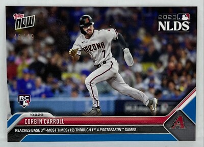 2023 Topps Now #981 Corbin Carroll RC Arizona Diamondbacks BLUE ...