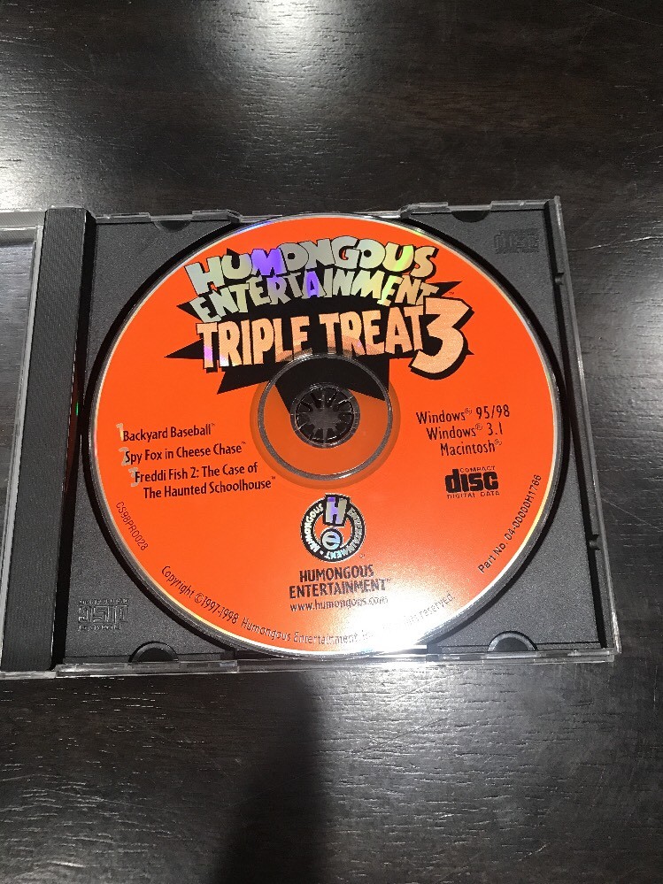 Humongous Entertainment: Triple Treat 3: Baseball, Spy Fox, Freddi Fish ...