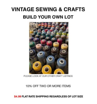 BUILD A LOT VARIOUS COLOR SPOOL EMBROIDERY SURELOCK MULTI-PURPOSE ...