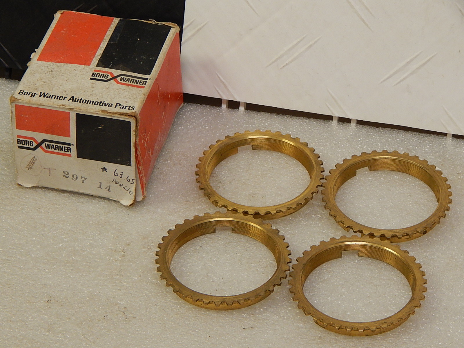NOS GM Borg Warner Muncie Synchro Rings for 1963-65 Corvette Muncie GM ...