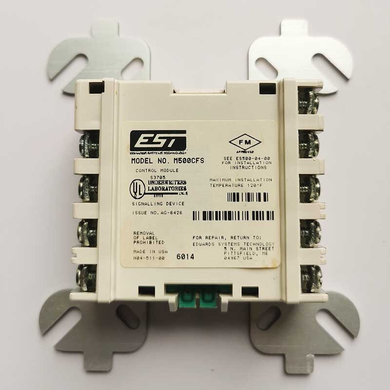 NEW EDWARDS EST M500CFS ADDRESSABLE CONTROL MODULE EST M500CFS FAST ...