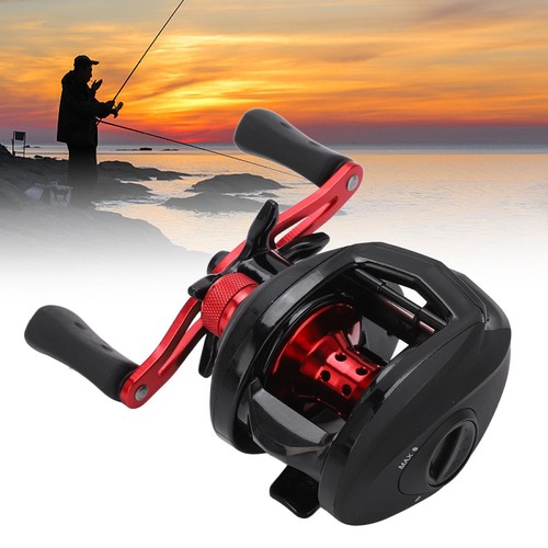 Metal Fishing Reels High Speed Water Drop Wheel Baitcasting Fishing ...
